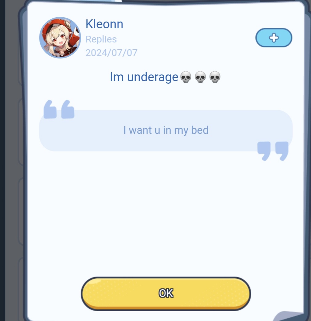 oh okay sorry pookie Genshin Impact | HoYoLAB