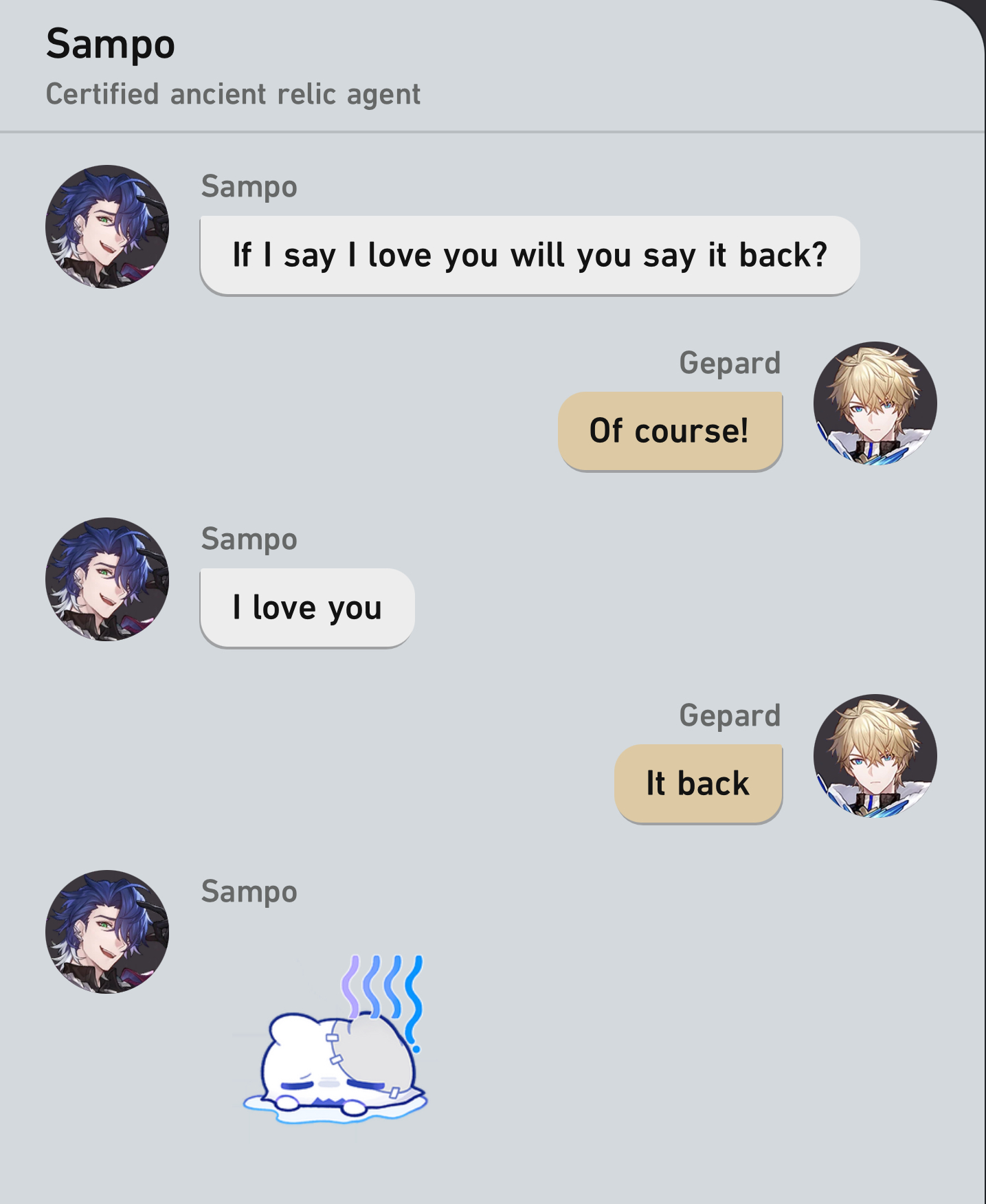 some hsr texts :D (fan made) Honkai: Star Rail | HoYoLAB