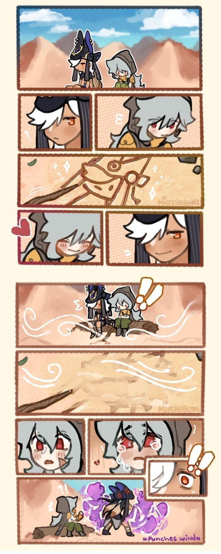 Cyno and Razor! Genshin Impact | HoYoLAB