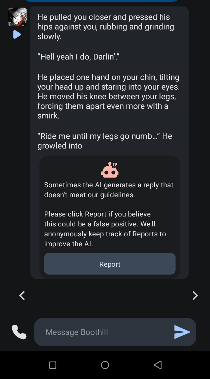 WHAT WAS MY C.AI ON LAST NIGHT. 😦 | HoYoLAB