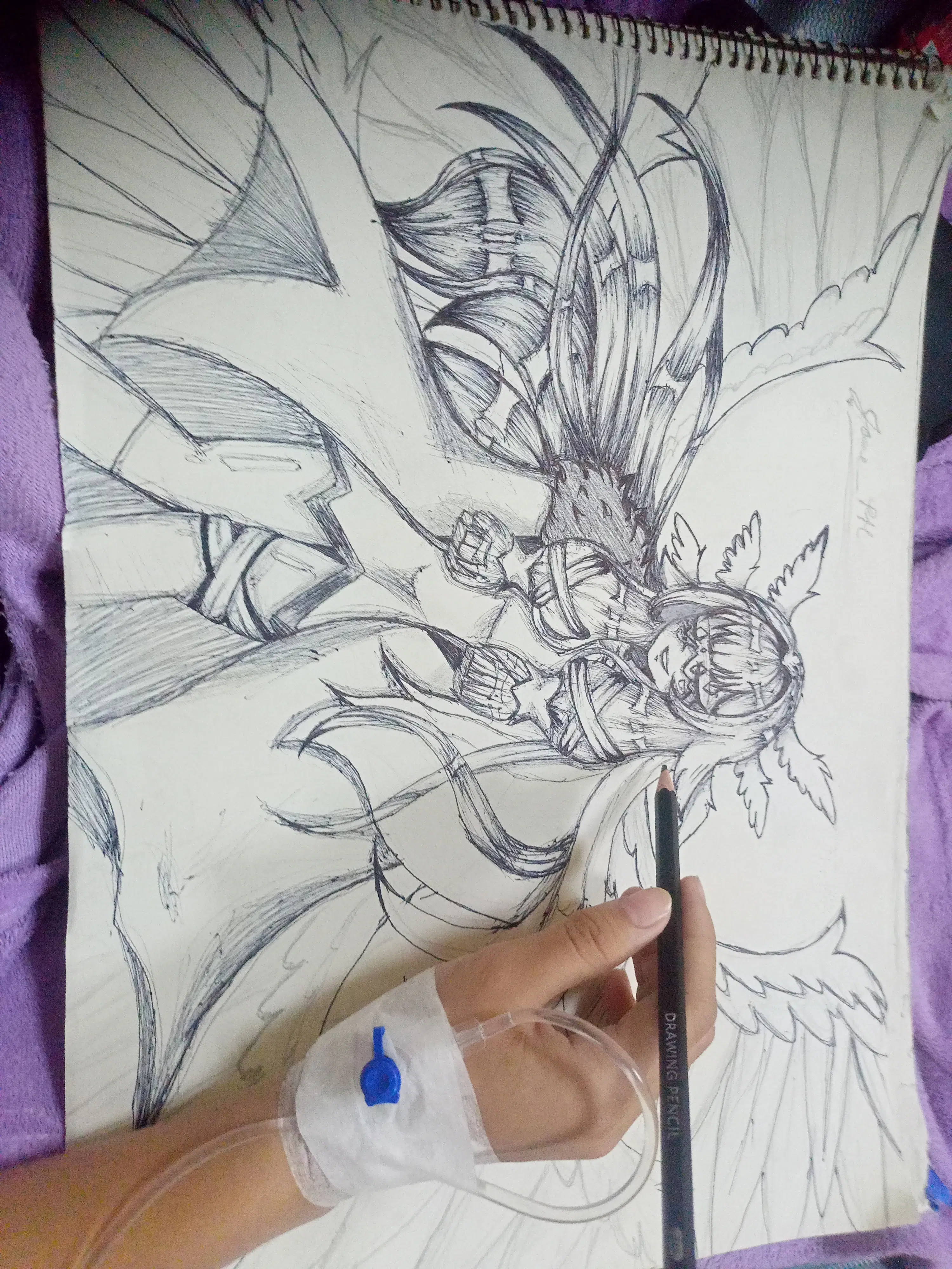 drawing The damslette' -Columbina. Genshin Impact | HoYoLAB