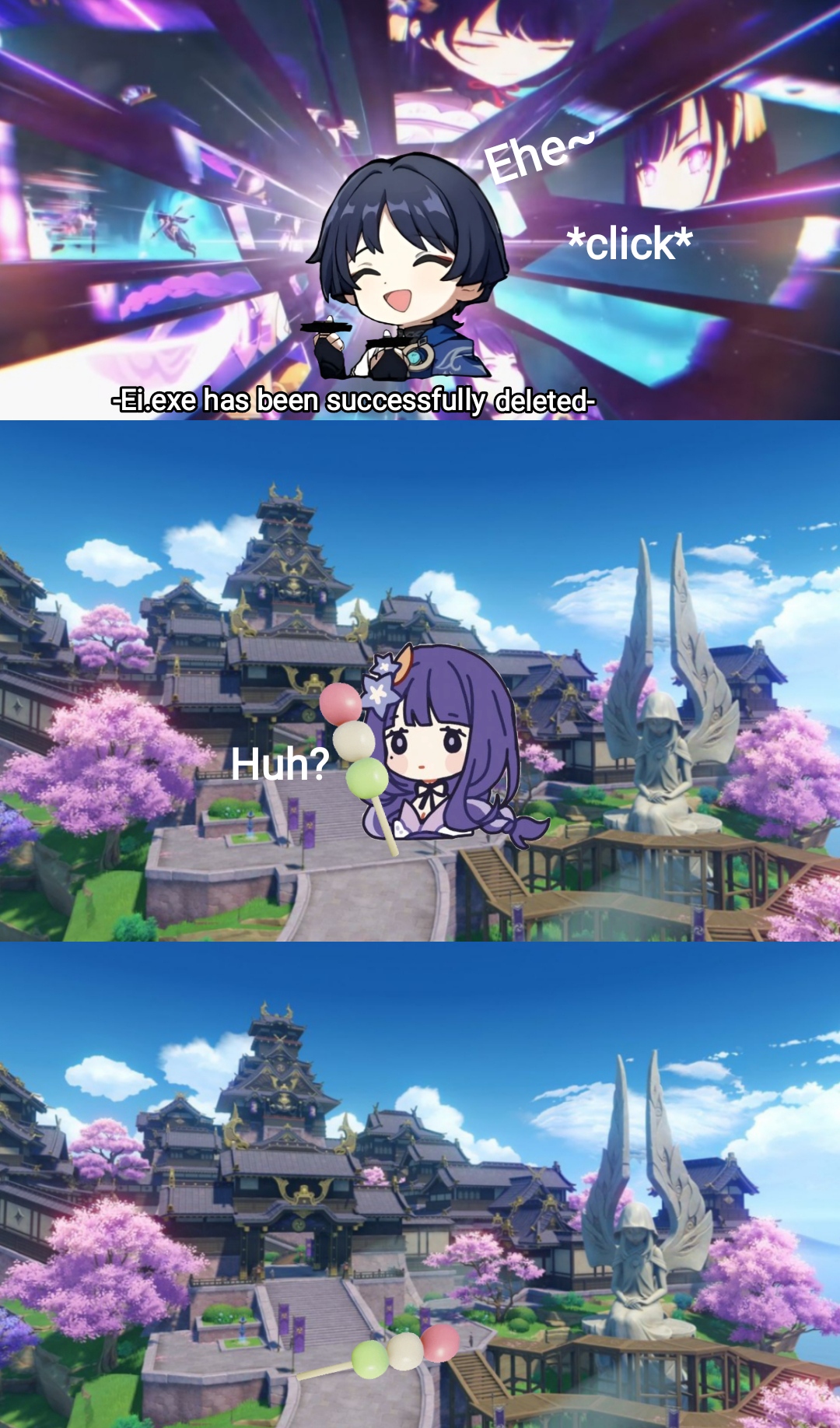 Wanderer having some fun inside the irminsul tree Genshin Impact | HoYoLAB