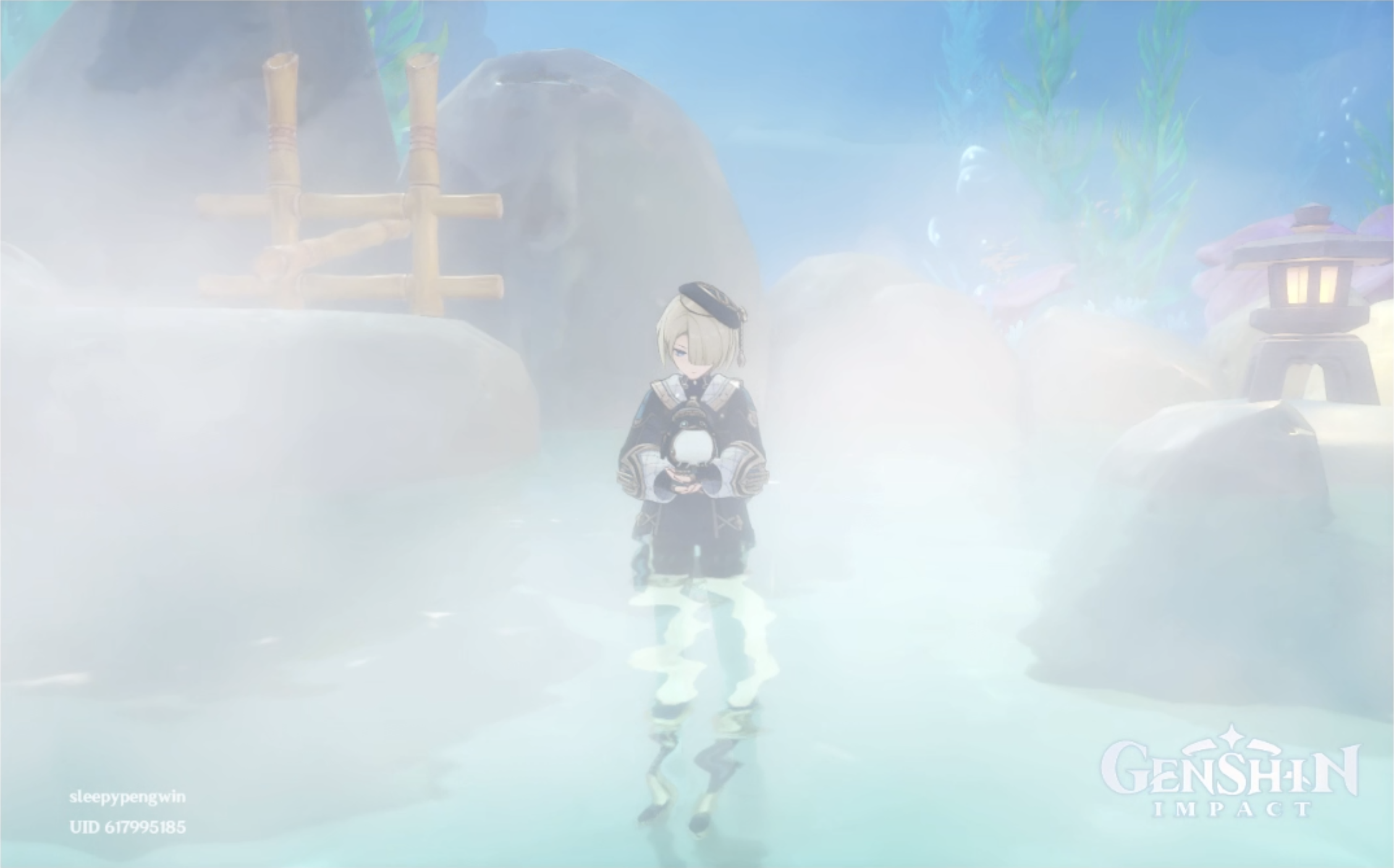 a day at the hot spring Genshin Impact | HoYoLAB