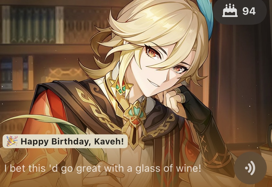 Happy Birthday! Genshin Impact | HoYoLAB