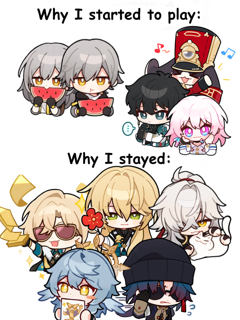 i stayed specifically because of the chibis Honkai: Star Rail | HoYoLAB