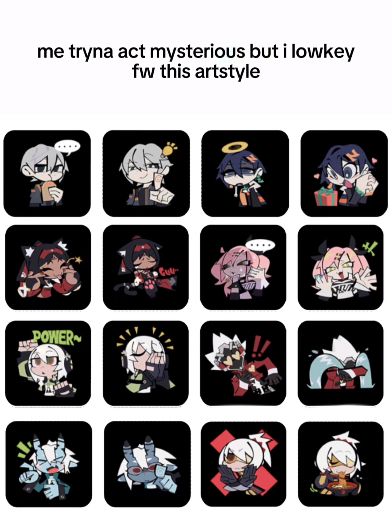 ZZZ sticker Zenless Zone Zero | HoYoLAB