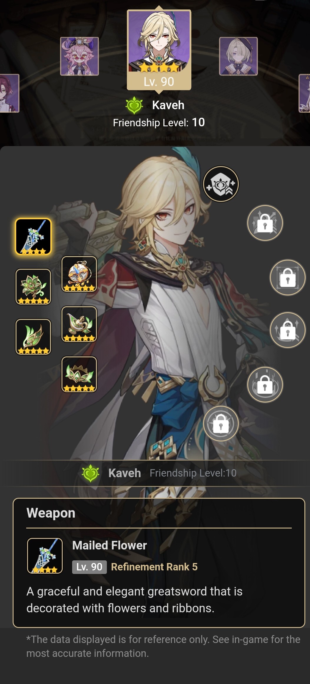 Kaveh (dendro claymore prime) Genshin Impact | HoYoLAB