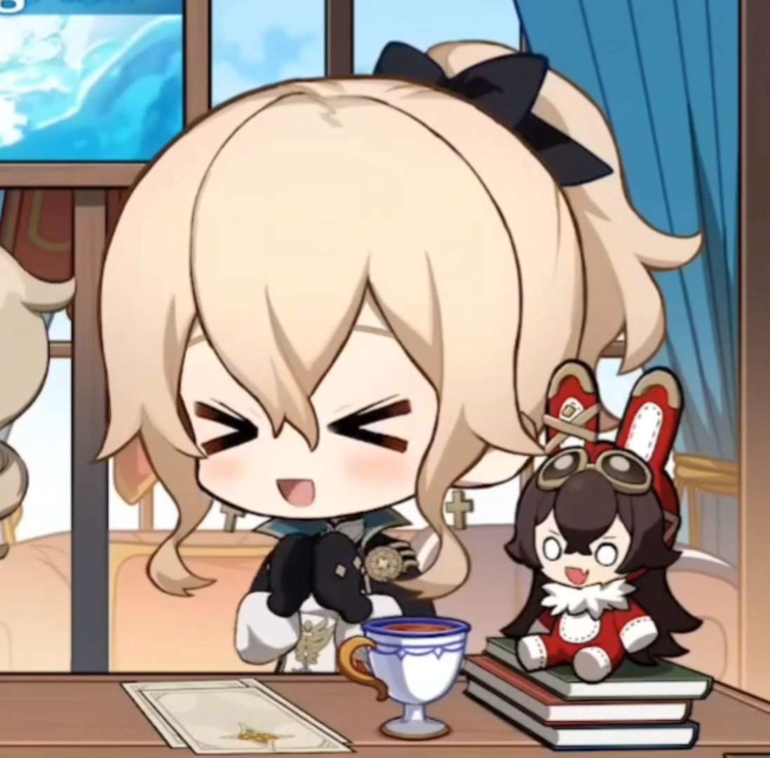 happy Jean chibi Genshin Impact | HoYoLAB