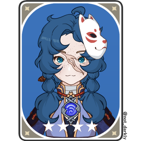 An Oc I made on picrew!! Genshin Impact | HoYoLAB