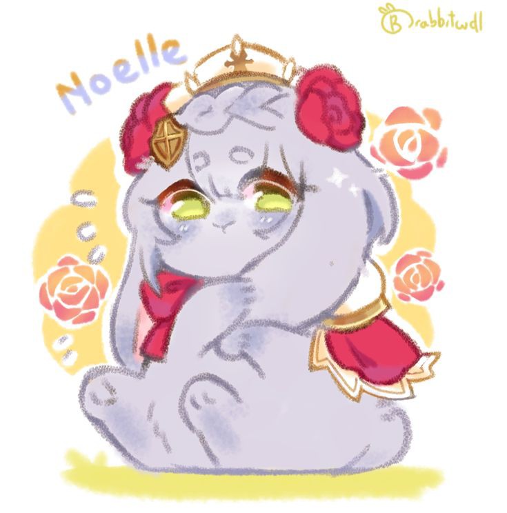 Cute Noelle cat haha Genshin Impact | HoYoLAB