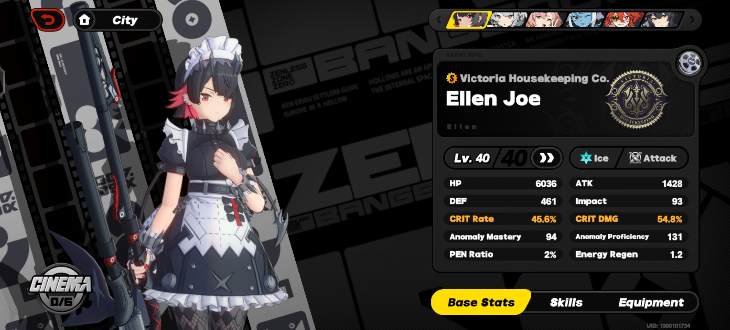 Ellen Joe Build Progression Zenless Zone Zero | HoYoLAB