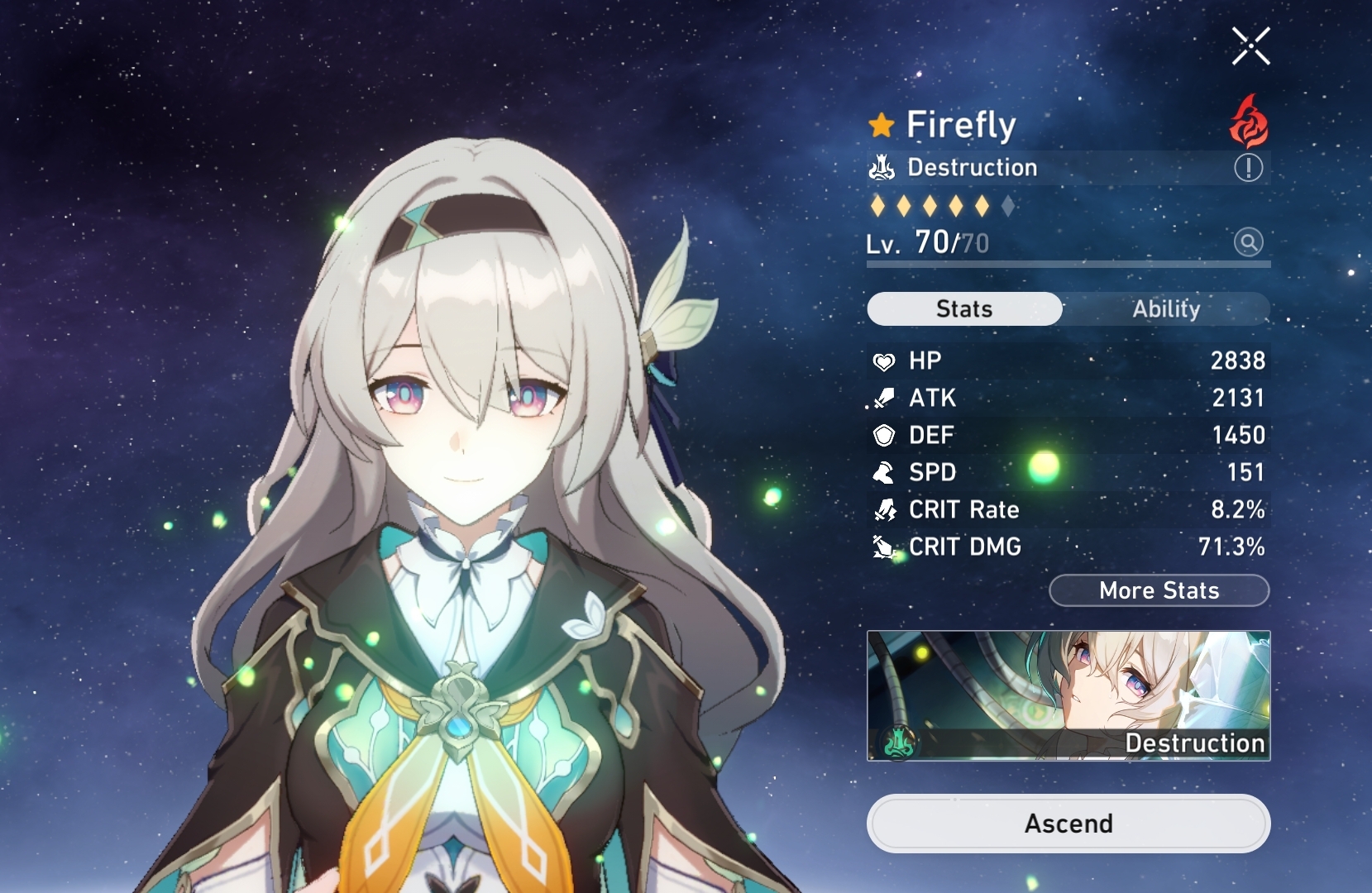 Guys, I think I build my Firefly in a dumb term. Honkai: Star Rail ...