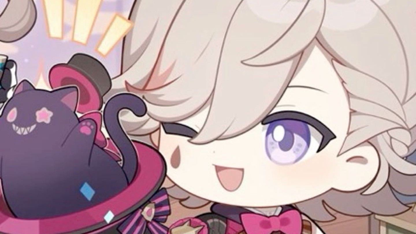 The story of Lyney in my living room (or one of them atleast) Genshin ...