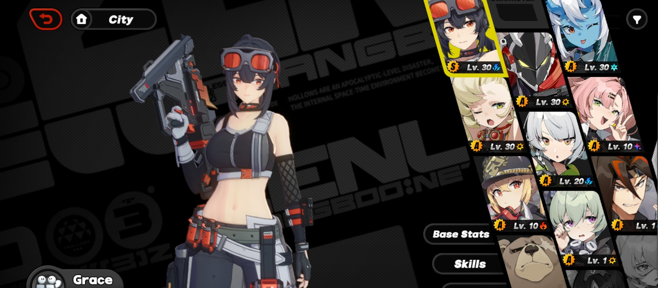 The ZZZ Characters I have so far Zenless Zone Zero | HoYoLAB