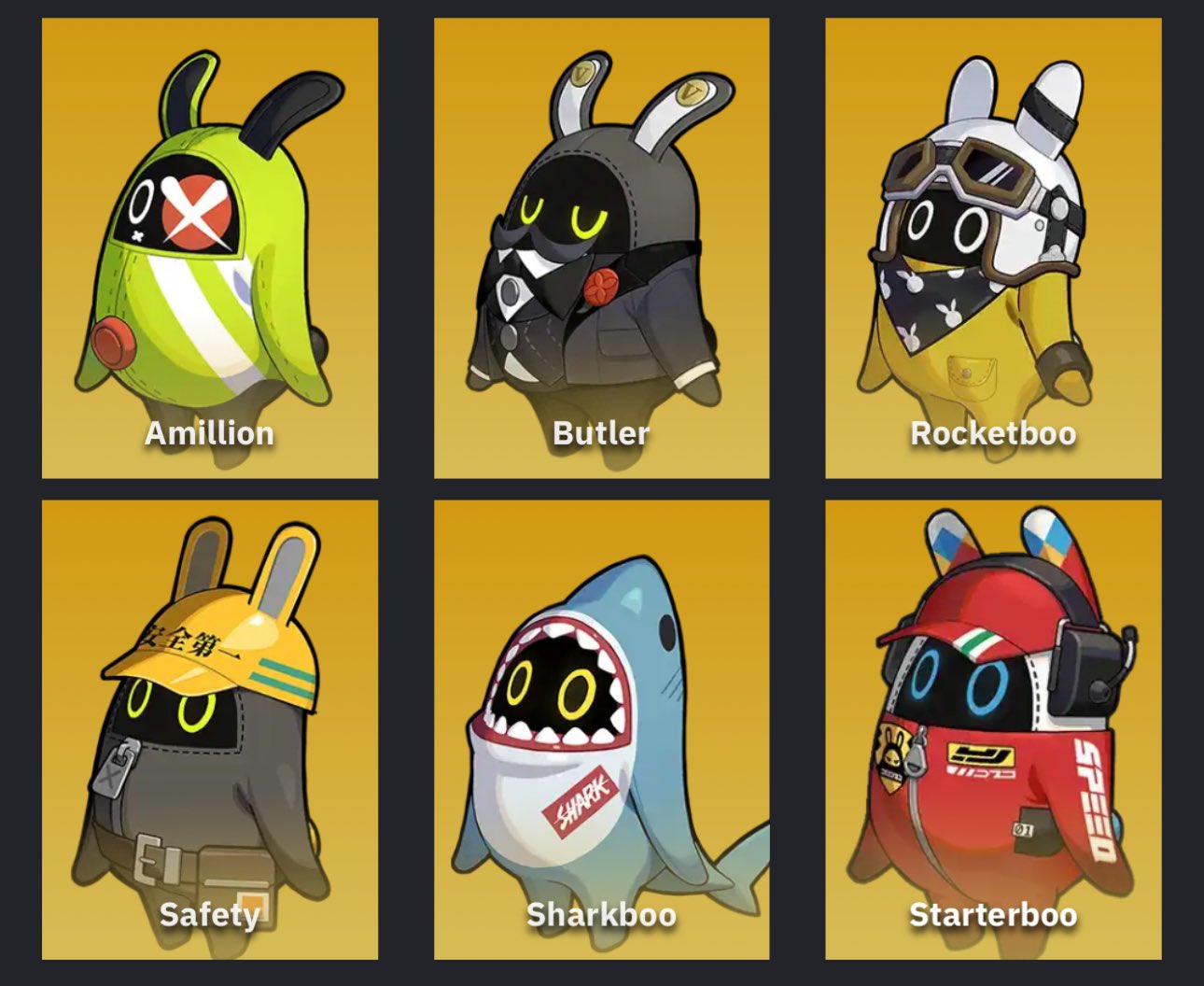 The adorable Bangboo is here, which Bangboo do you want by your side to ...