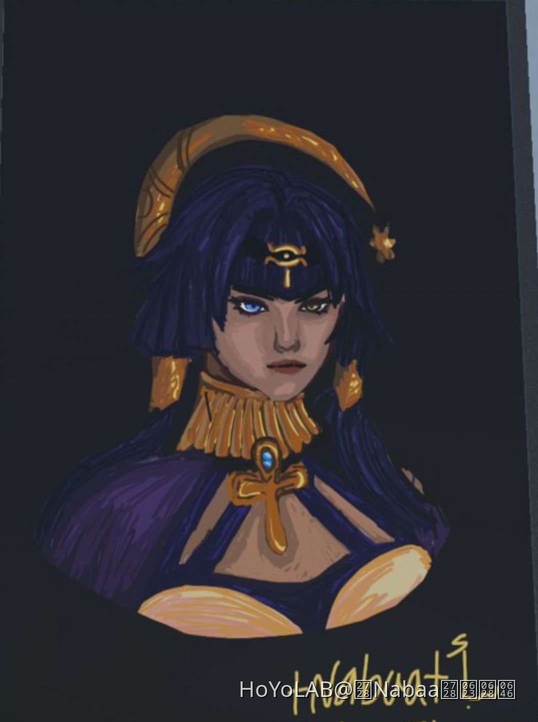 Candace. (Me trying to draw in rec room vs an actual art app) Genshin ...