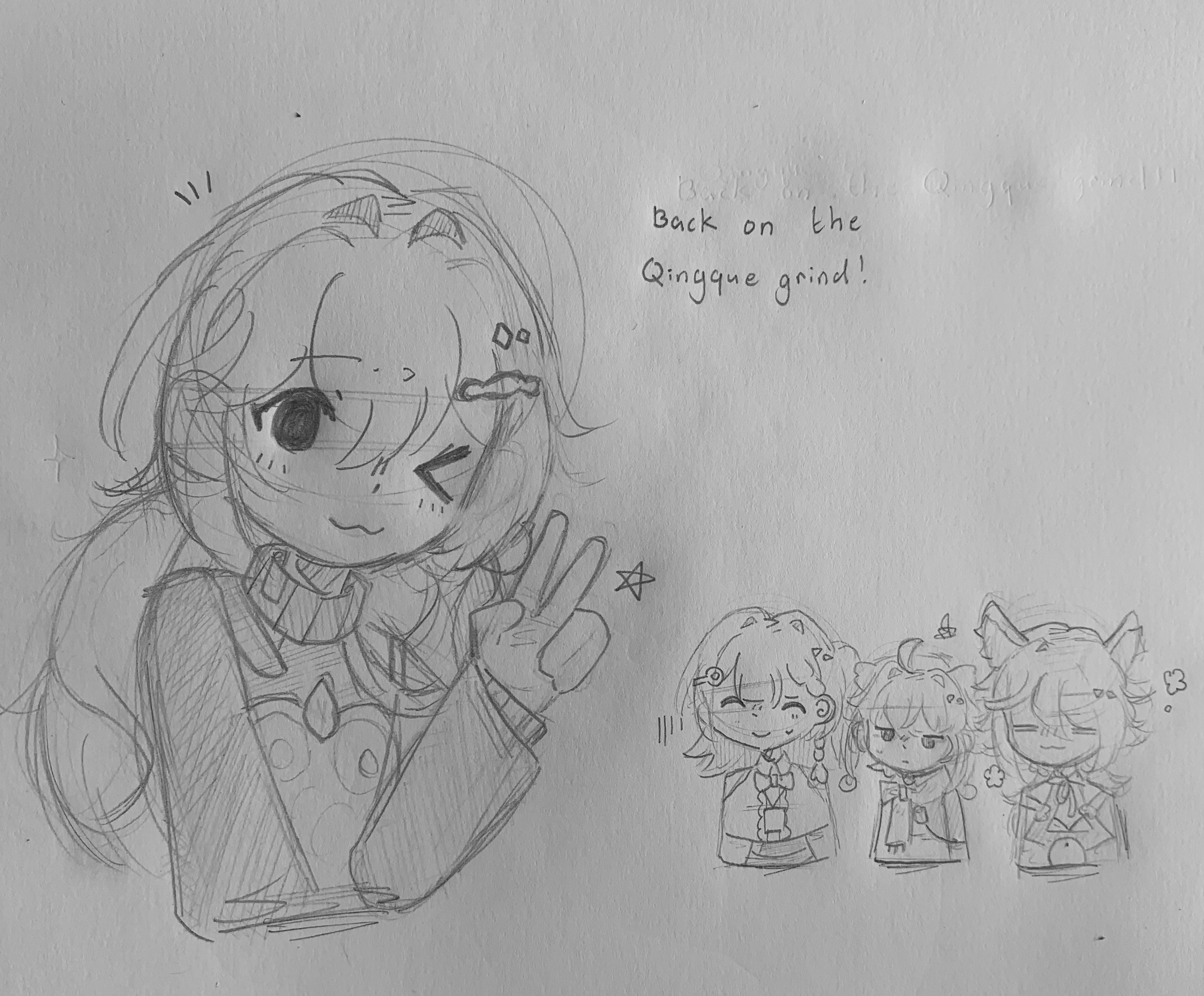 Main Genshin and HSR team doodle :D Honkai: Star Rail | HoYoLAB