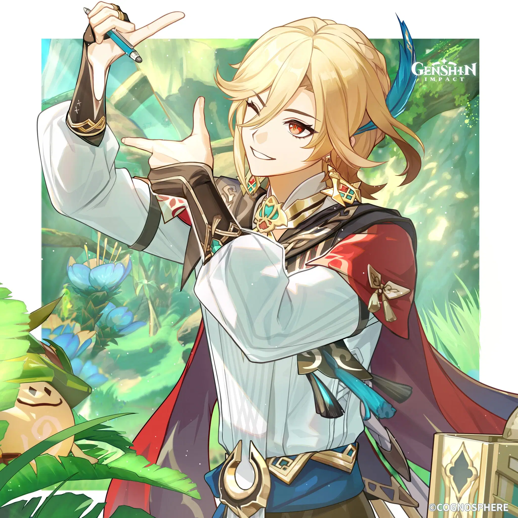 Happy birthday Kaveh !!!! 🏛️ ️ We all love and miss you ! Genshin ...