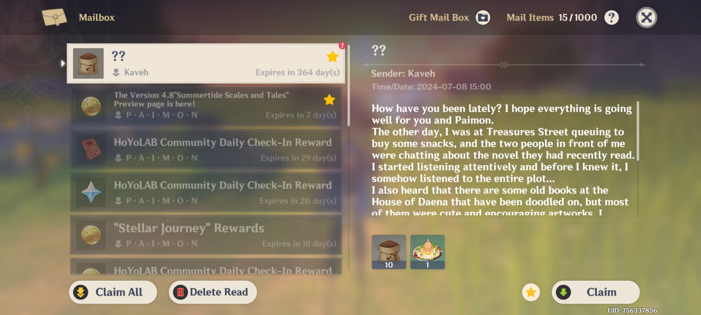 KAVEH IS ALIVE Genshin Impact | HoYoLAB