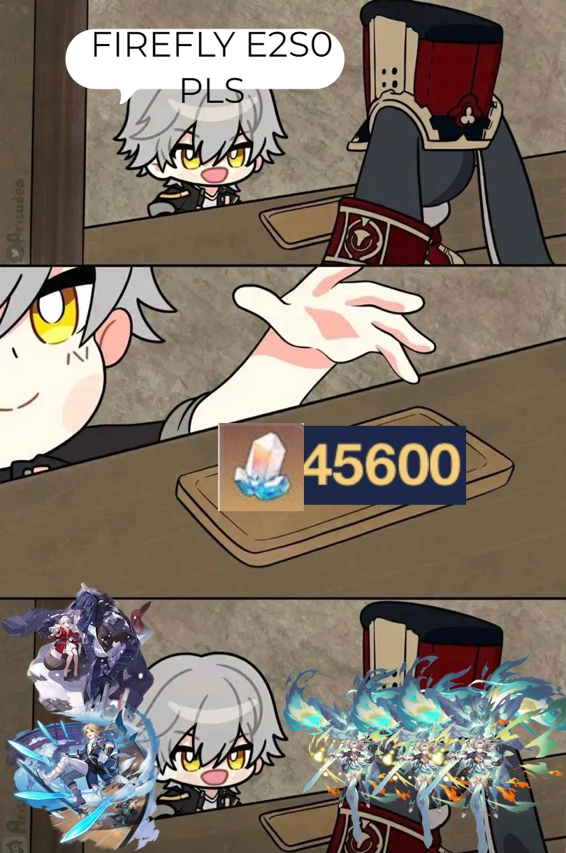 流螢抽取結論 Firefly gacha result Honkai: Star Rail | HoYoLAB