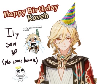 HAPPY BIRTHDAY KAVEH Genshin Impact | HoYoLAB
