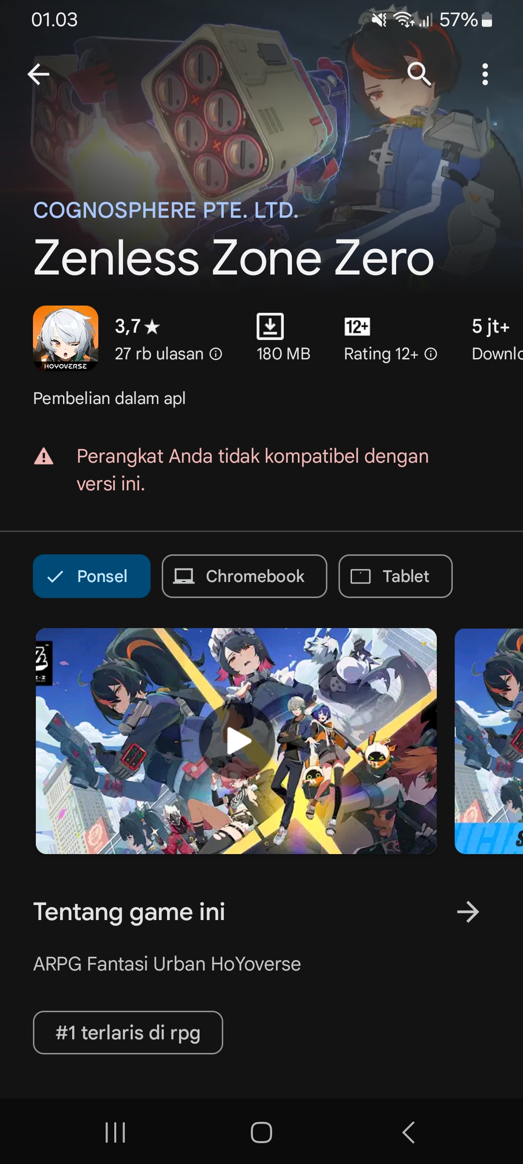 ehh gua kok gua gk bisa download yaaa Zenless Zone Zero | HoYoLAB