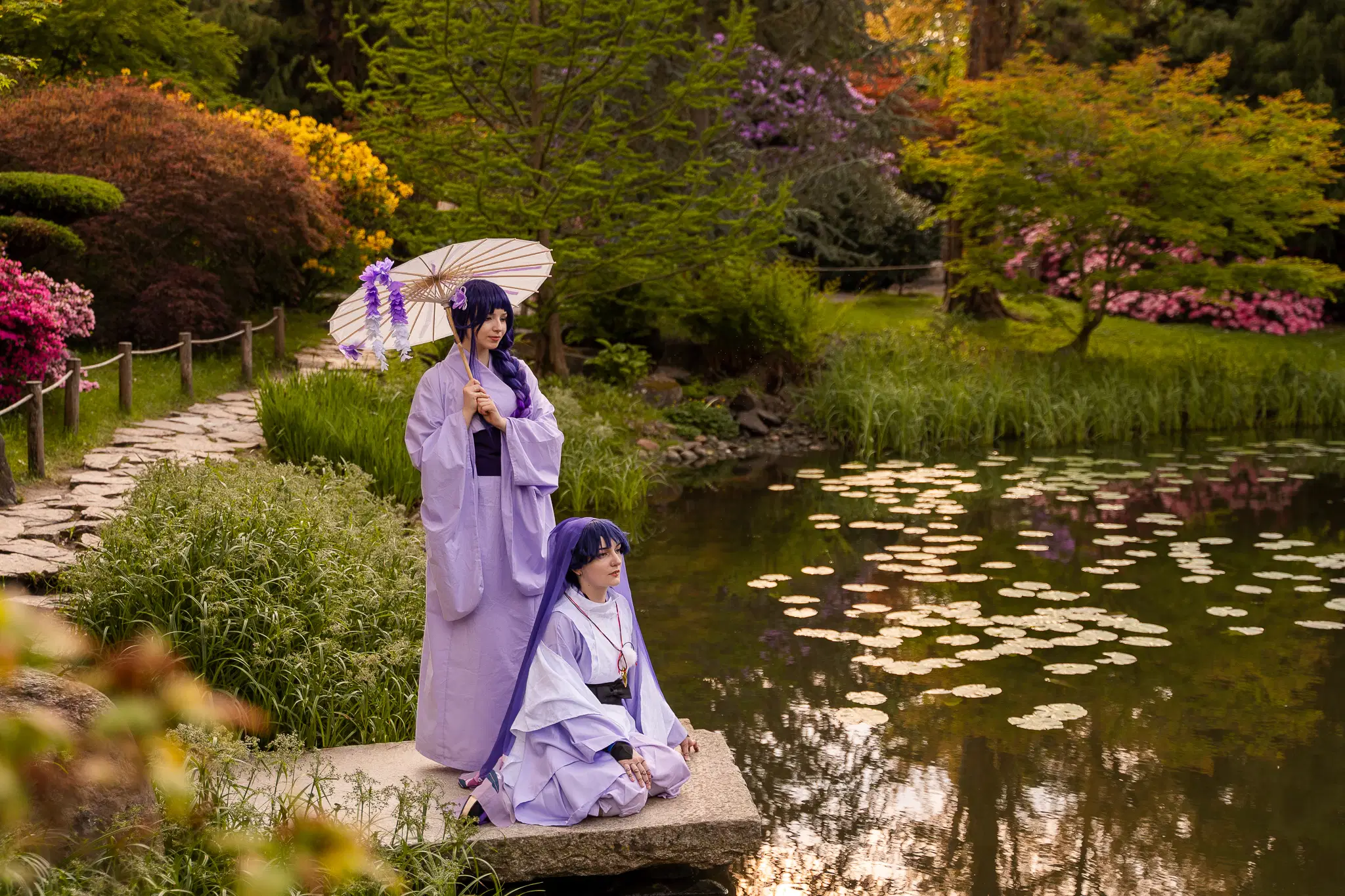 Kabukimono & Raiden cosplay Genshin Impact | HoYoLAB