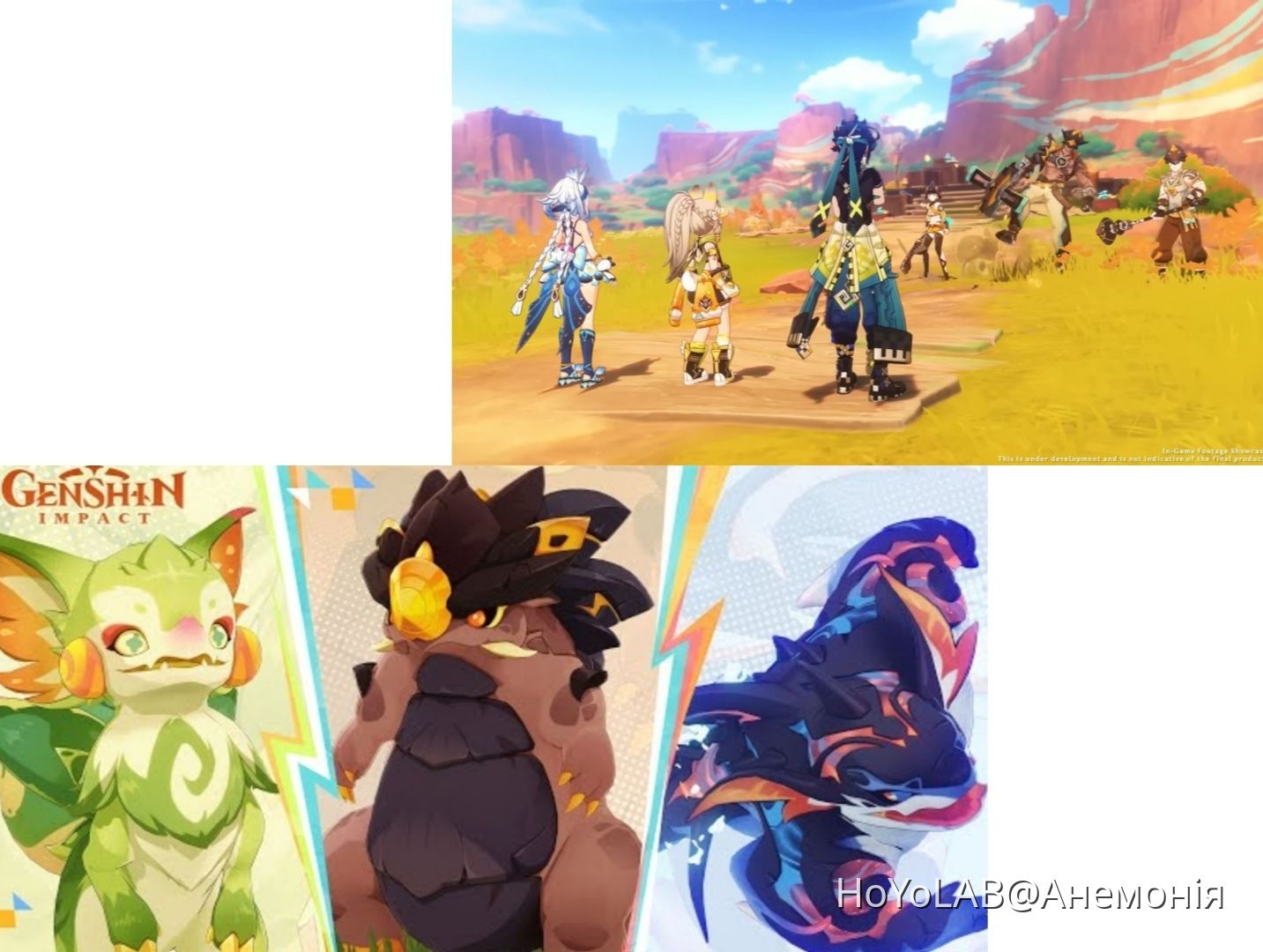 Today, I will talk about the connection between the dragons and the heroes of Natlan. Genshin ...