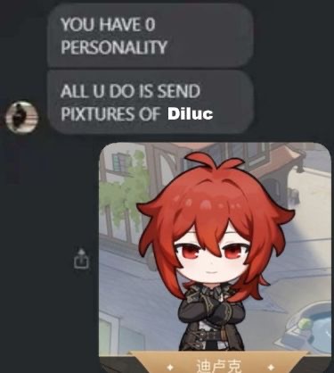 Diluc memes Genshin Impact | HoYoLAB