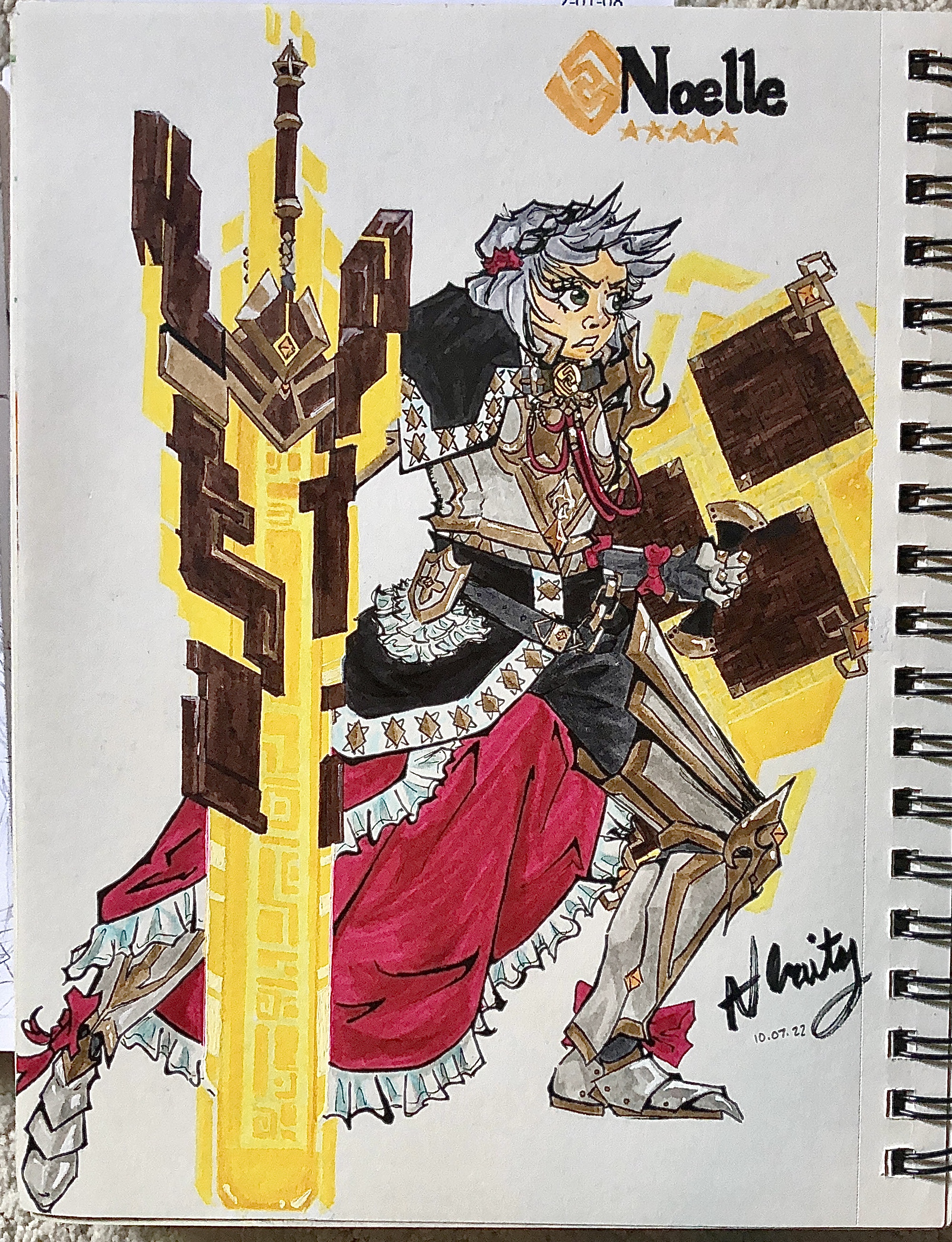 5* Noelle Shield Ref 🌟🛡 Genshin Impact | HoYoLAB