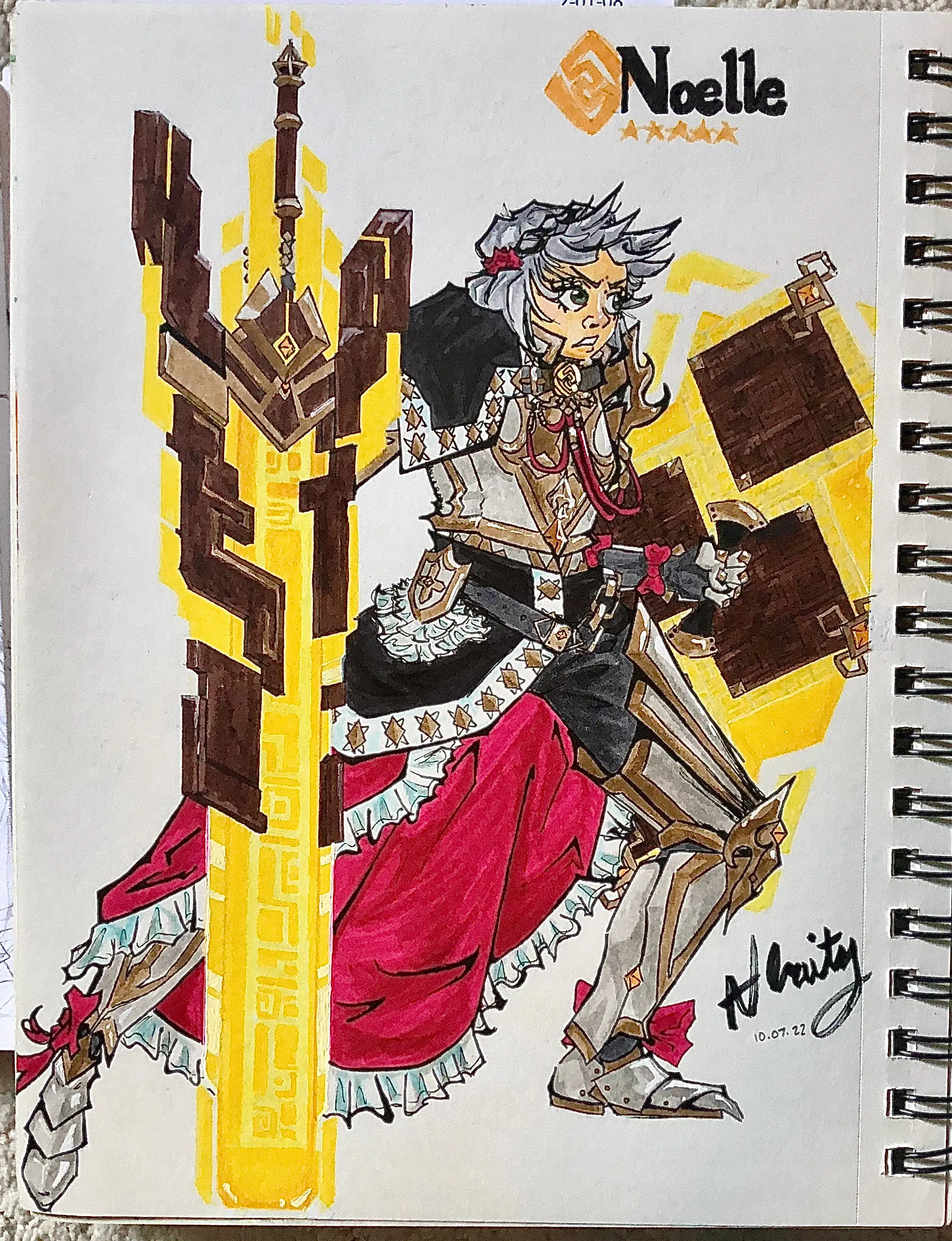 5* Noelle Shield Ref 🌟🛡 Genshin Impact | HoYoLAB