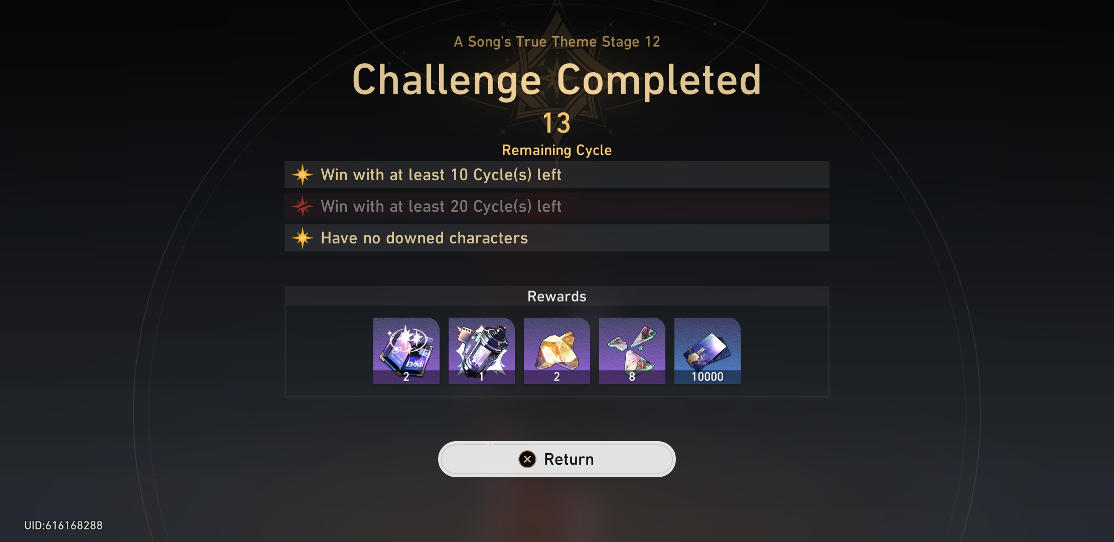 I beat moc 12 Honkai: Star Rail | HoYoLAB