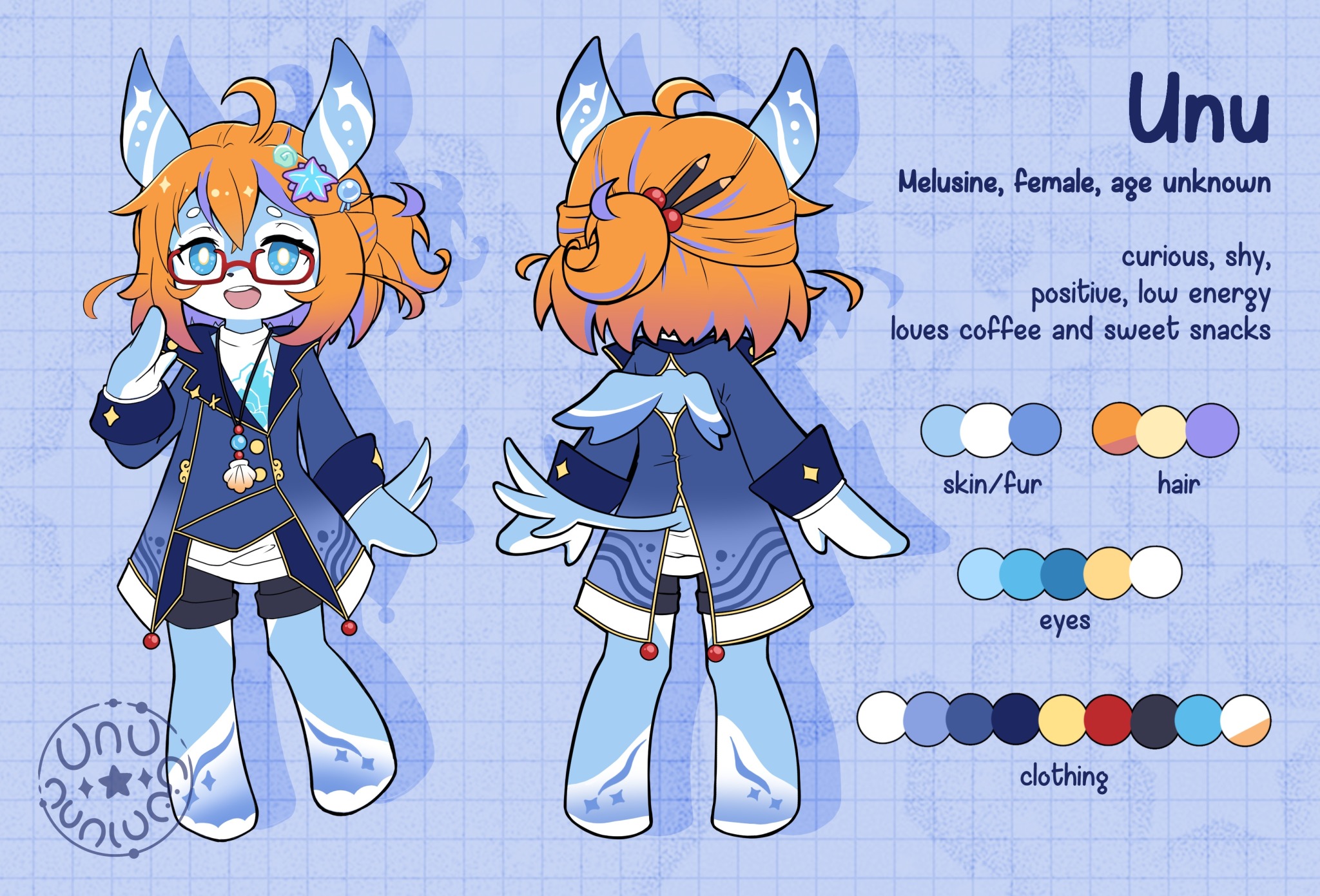 My Melusine sona, or Melusona full reference sheet Genshin Impact | HoYoLAB