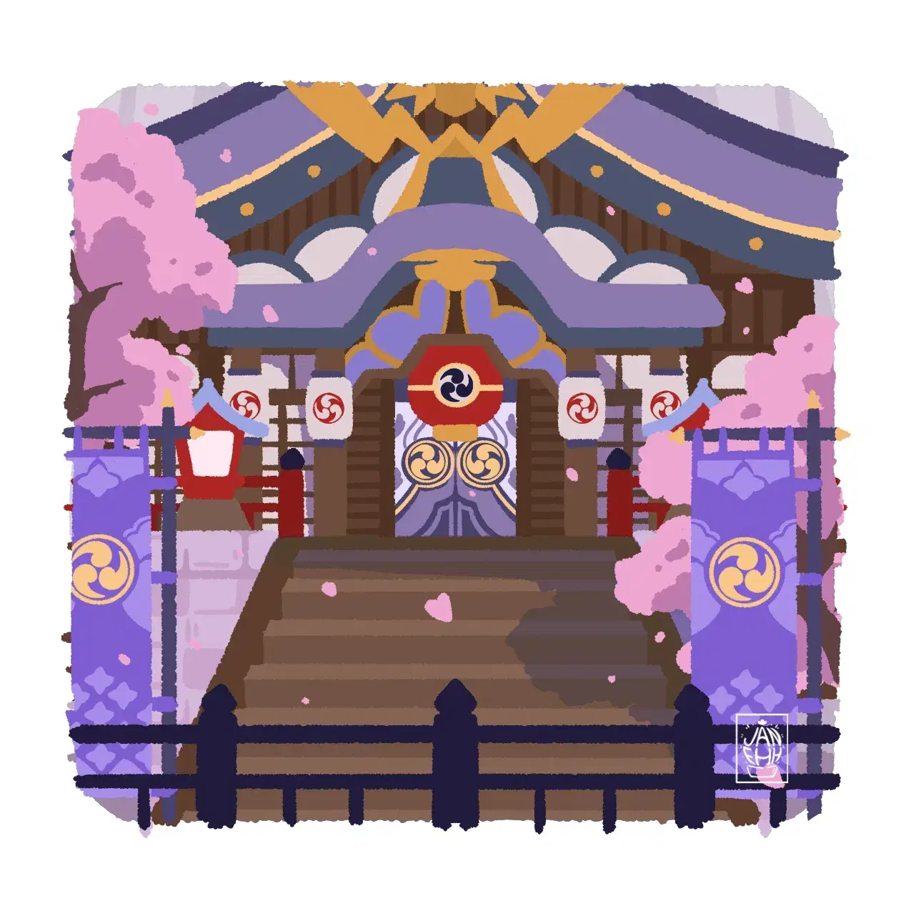 INAZUMA: Genshin Backgrounds part 3 Genshin Impact | HoYoLAB