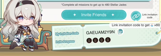 Honkai: Star Rail Invitation Code Honkai: Star Rail | HoYoLAB