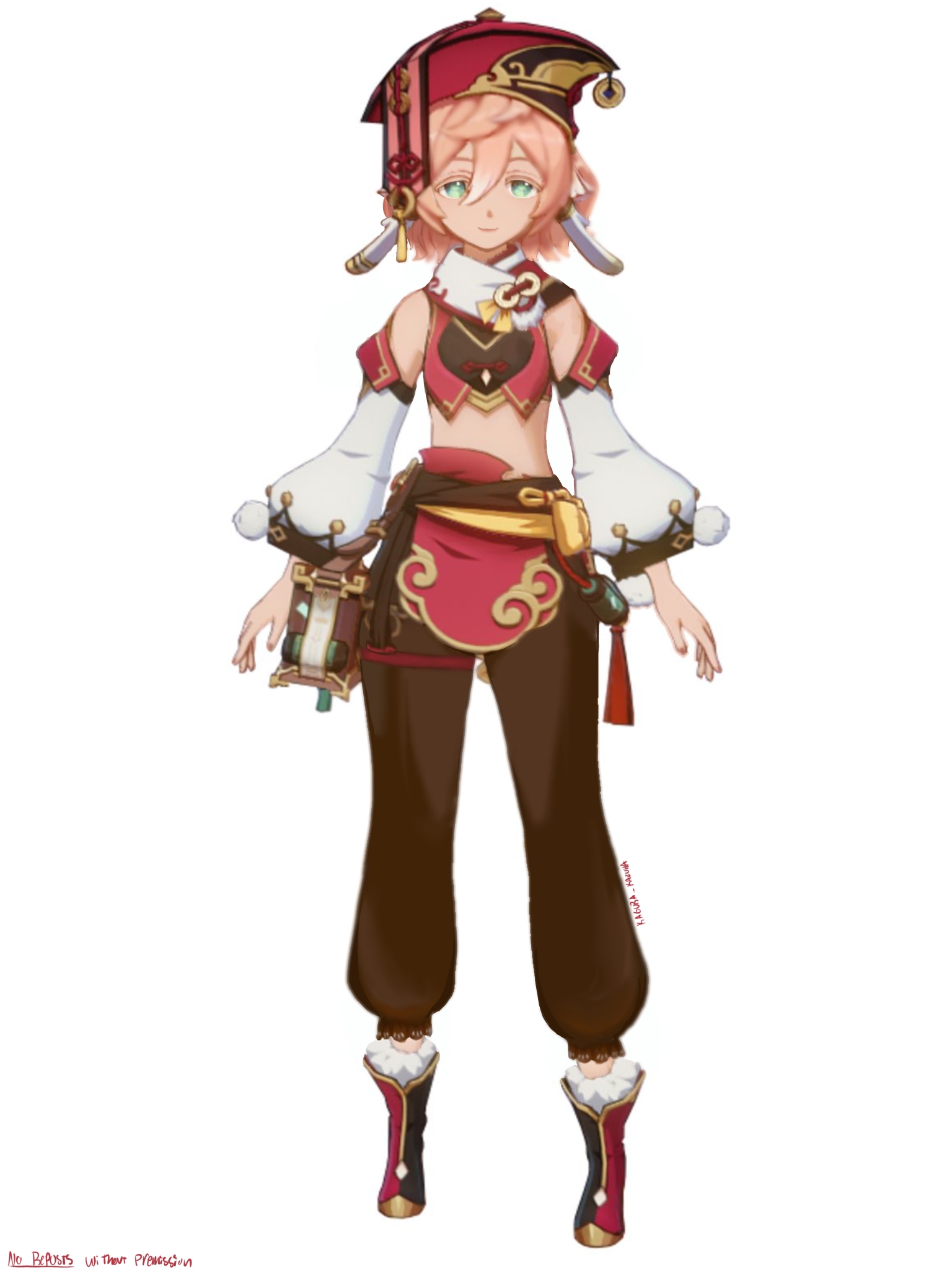 Yanfei redesign Genshin Impact | HoYoLAB