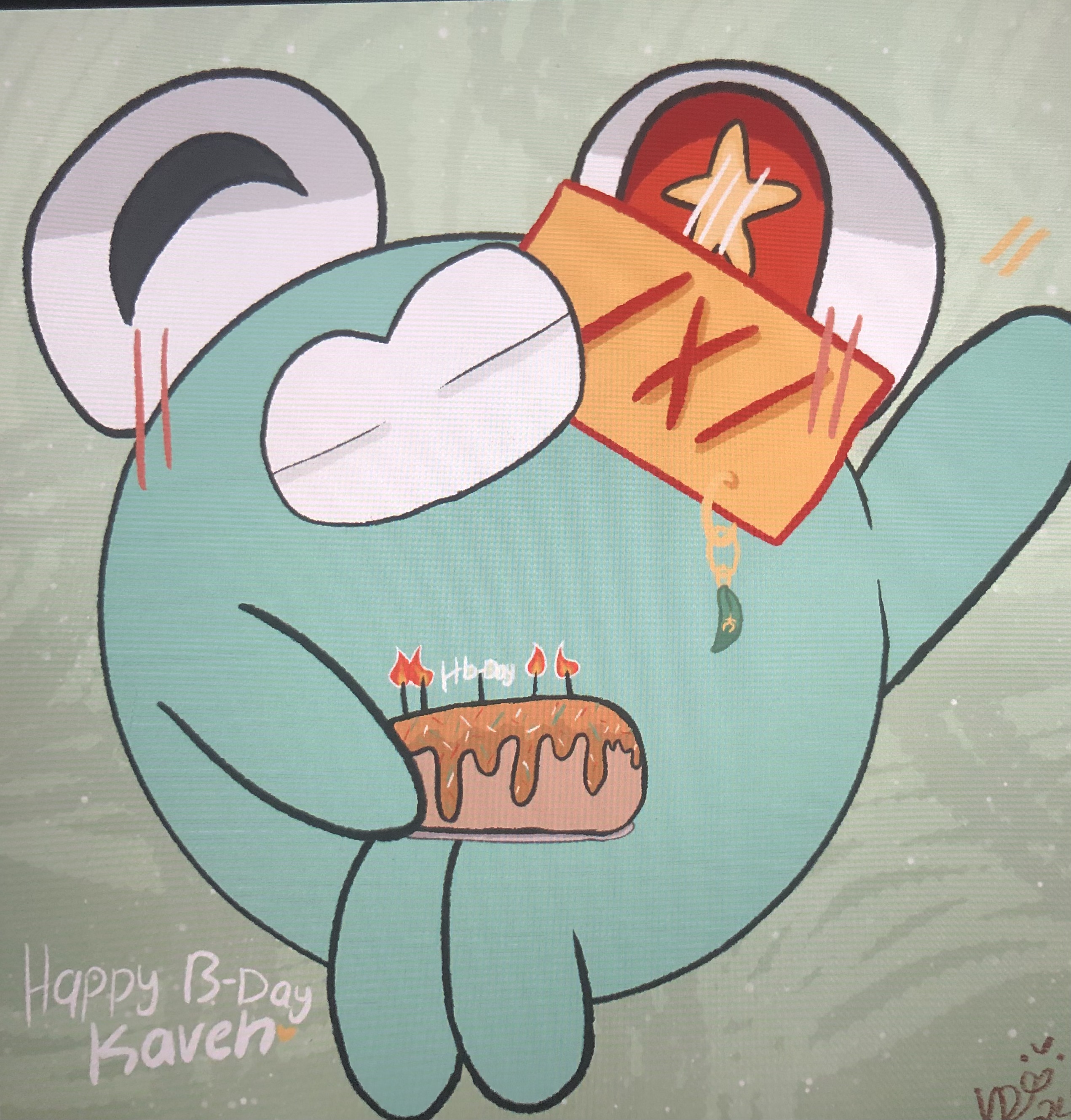 KAVEH FROG BIRTHDAY ART 🥳 Genshin Impact | HoYoLAB