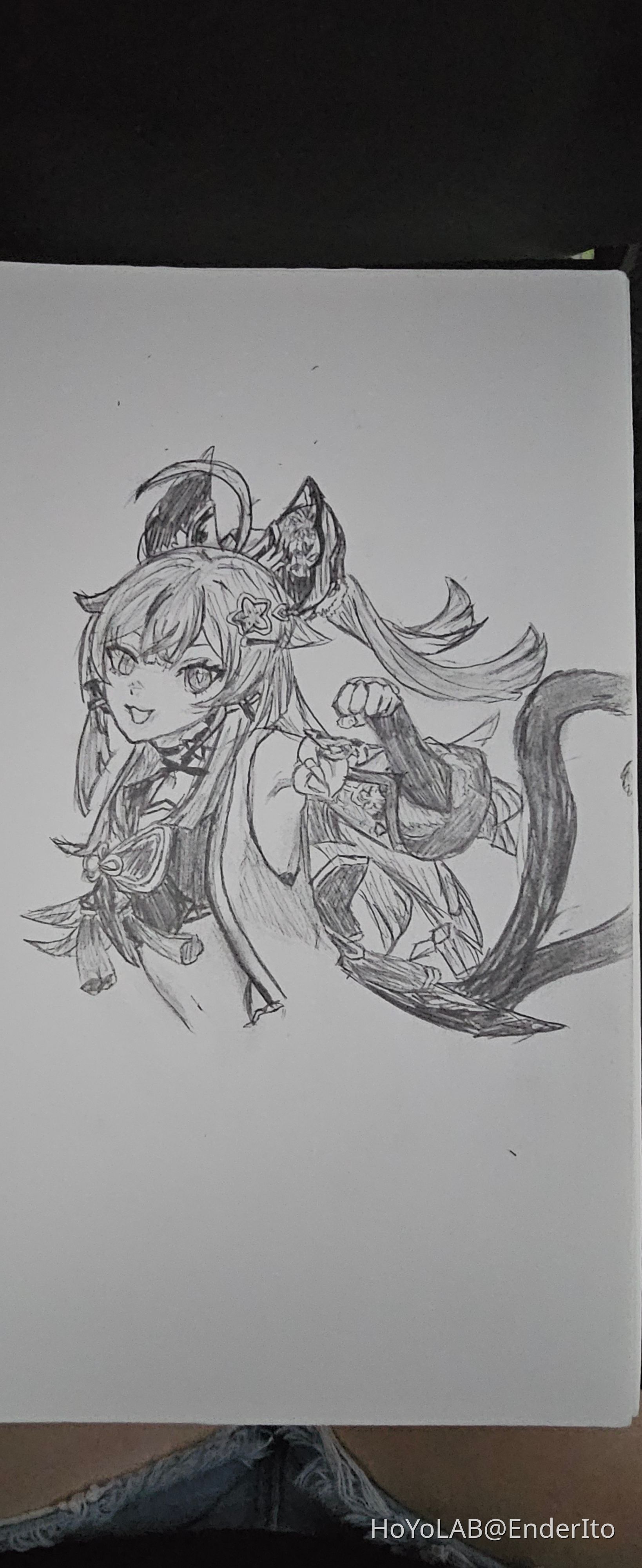 Kirara drawing Genshin Impact | HoYoLAB