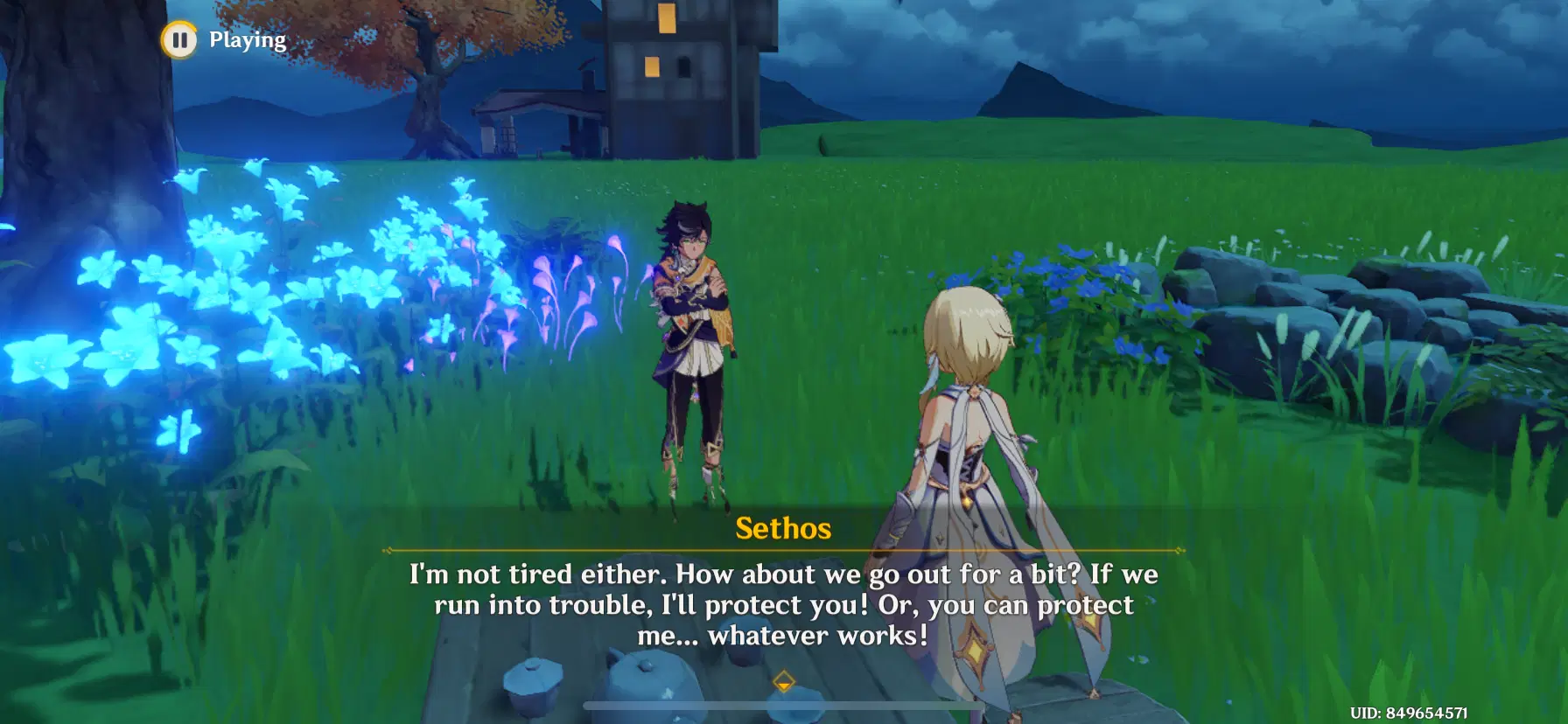 Sethos x Lumine Genshin Impact | HoYoLAB