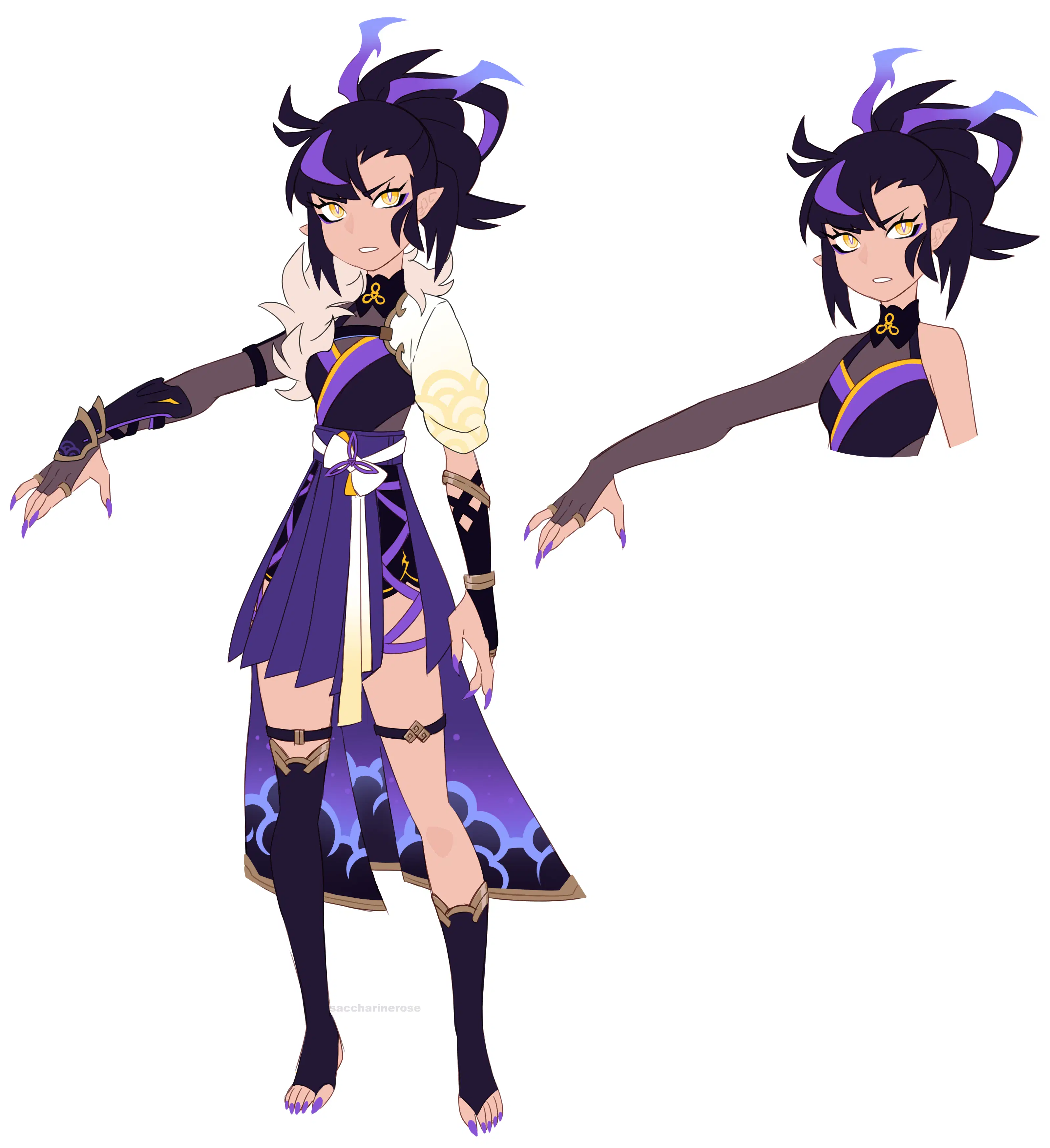 playable Electro Dragon Sovereign - fan design Genshin Impact | HoYoLAB