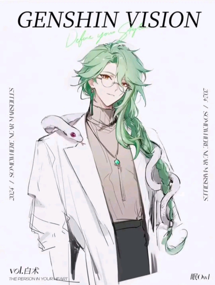 doctor with a snake? yes please. Genshin Impact | HoYoLAB