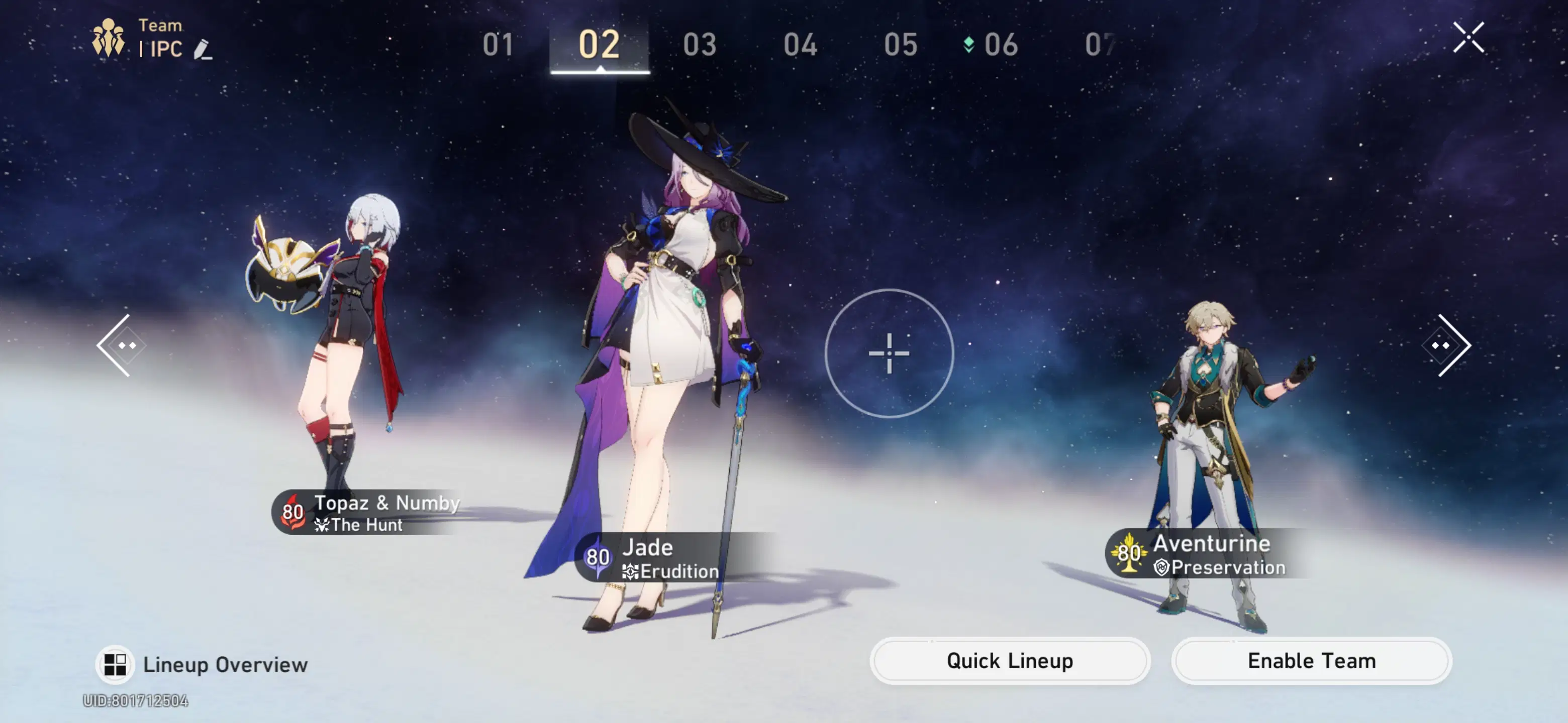 IPC!!!!! E1S1 Jade Honkai: Star Rail | HoYoLAB