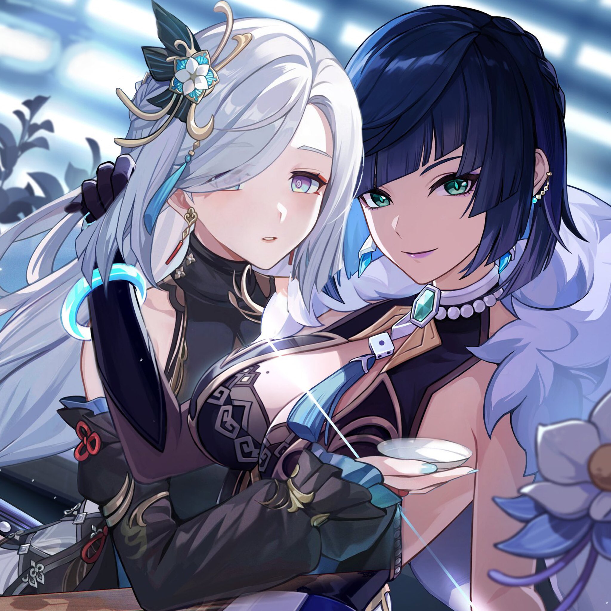 Shenhe x Yelan Genshin Impact | HoYoLAB