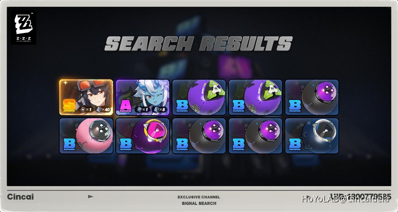 Feet account Zenless Zone Zero | HoYoLAB