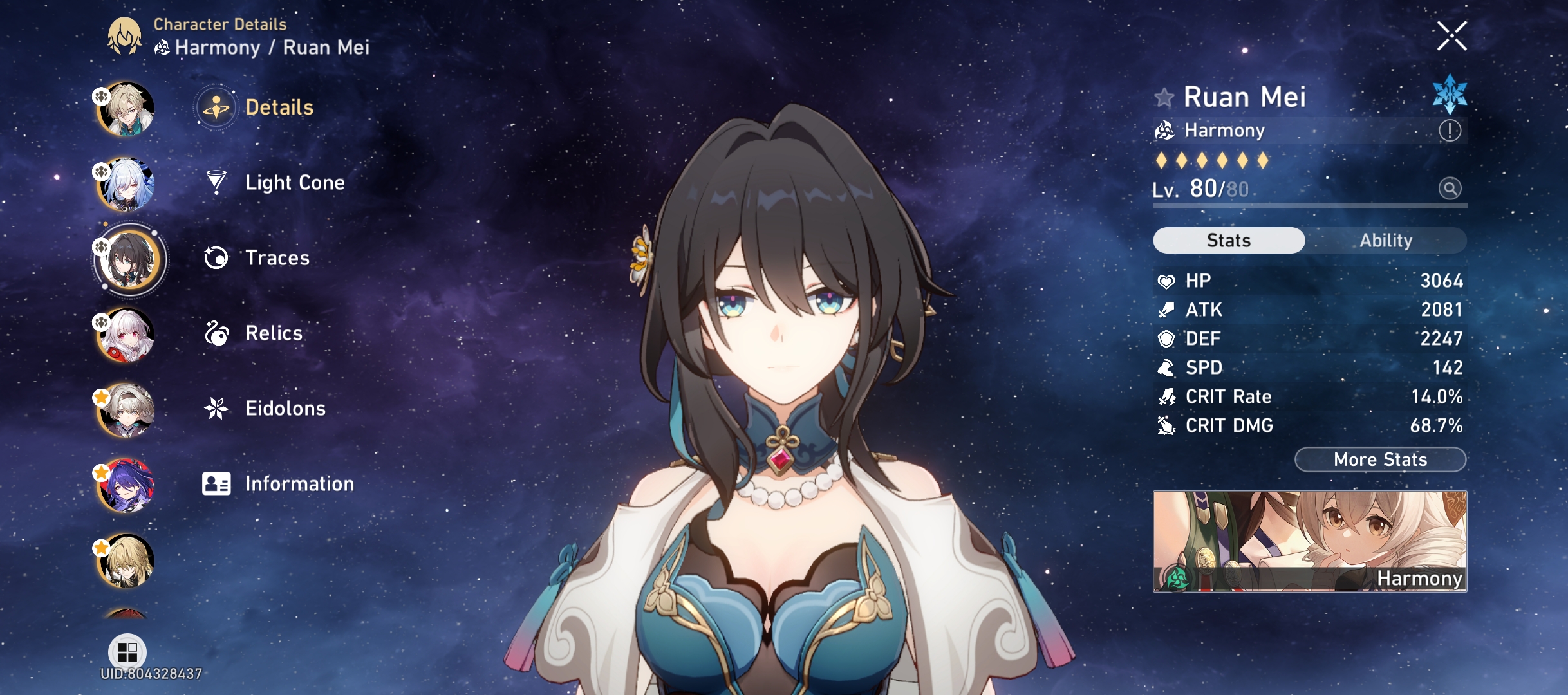 My Ruan Mei Build Honkai: Star Rail | HoYoLAB