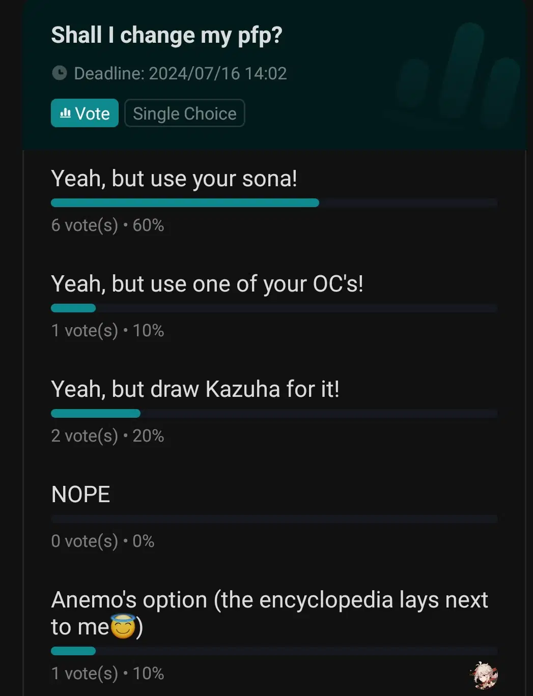 New pfp! Genshin Impact | HoYoLAB