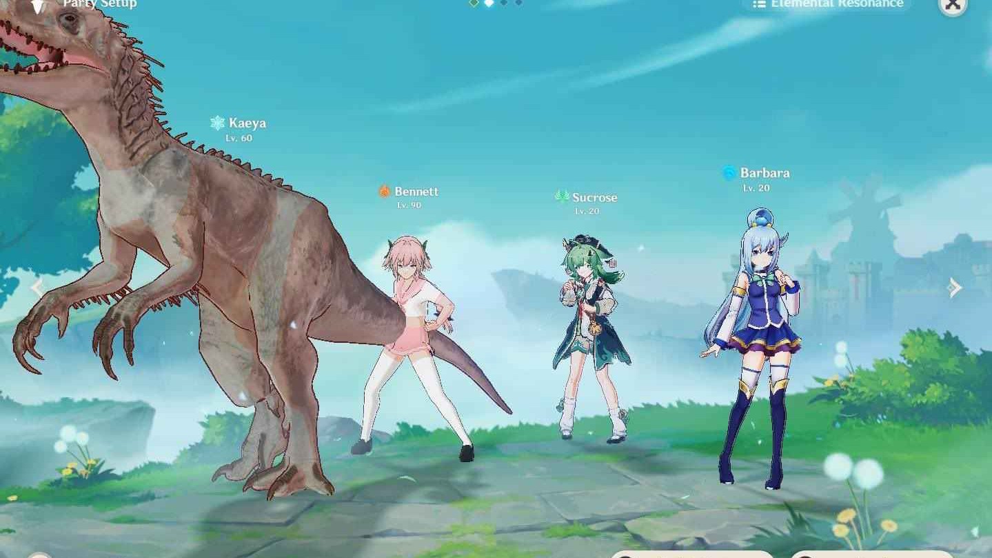 Dinosaur rizz💀 Genshin Impact | HoYoLAB