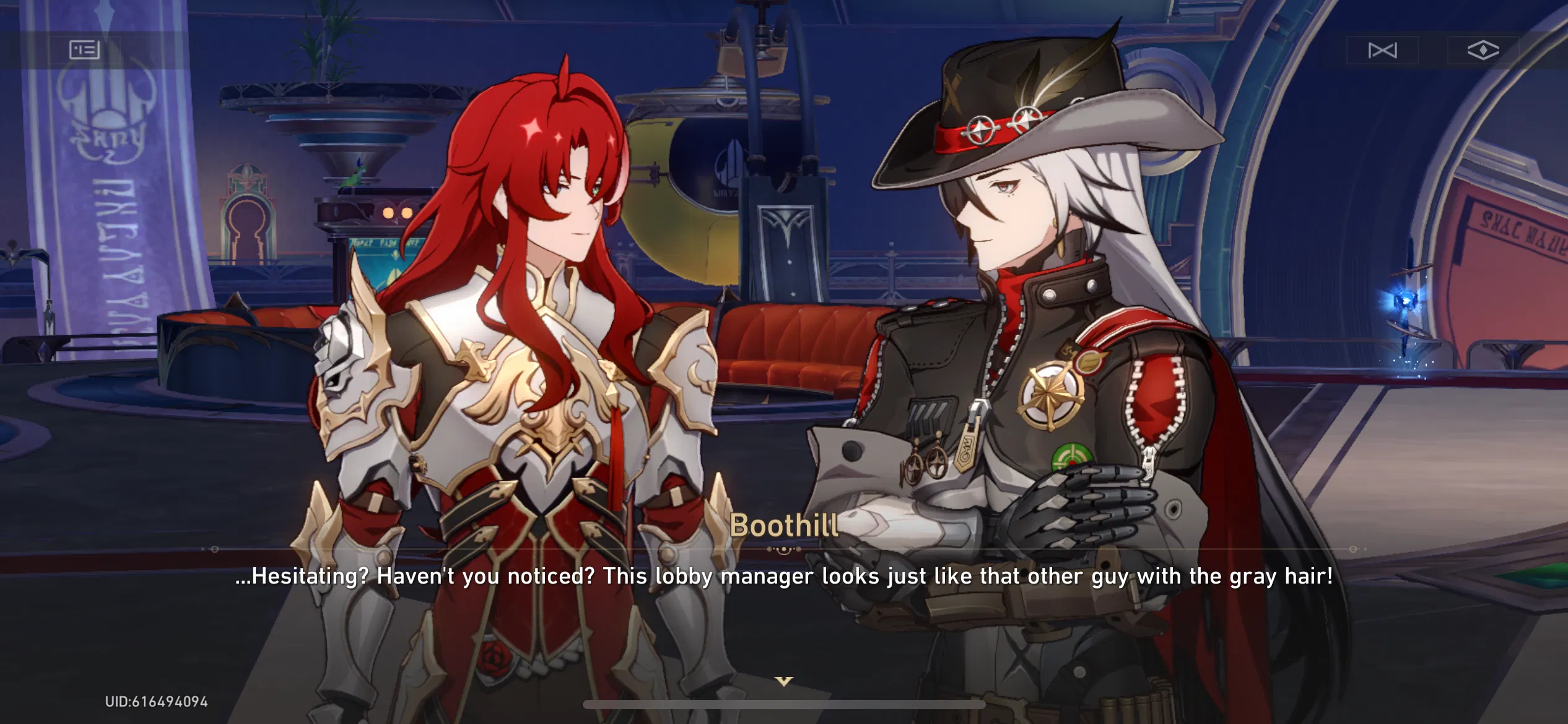 Do you think they’re talking about Caelus (I chose Stelle) or Wise from ZZZ??? Honkai: Star Rail ...