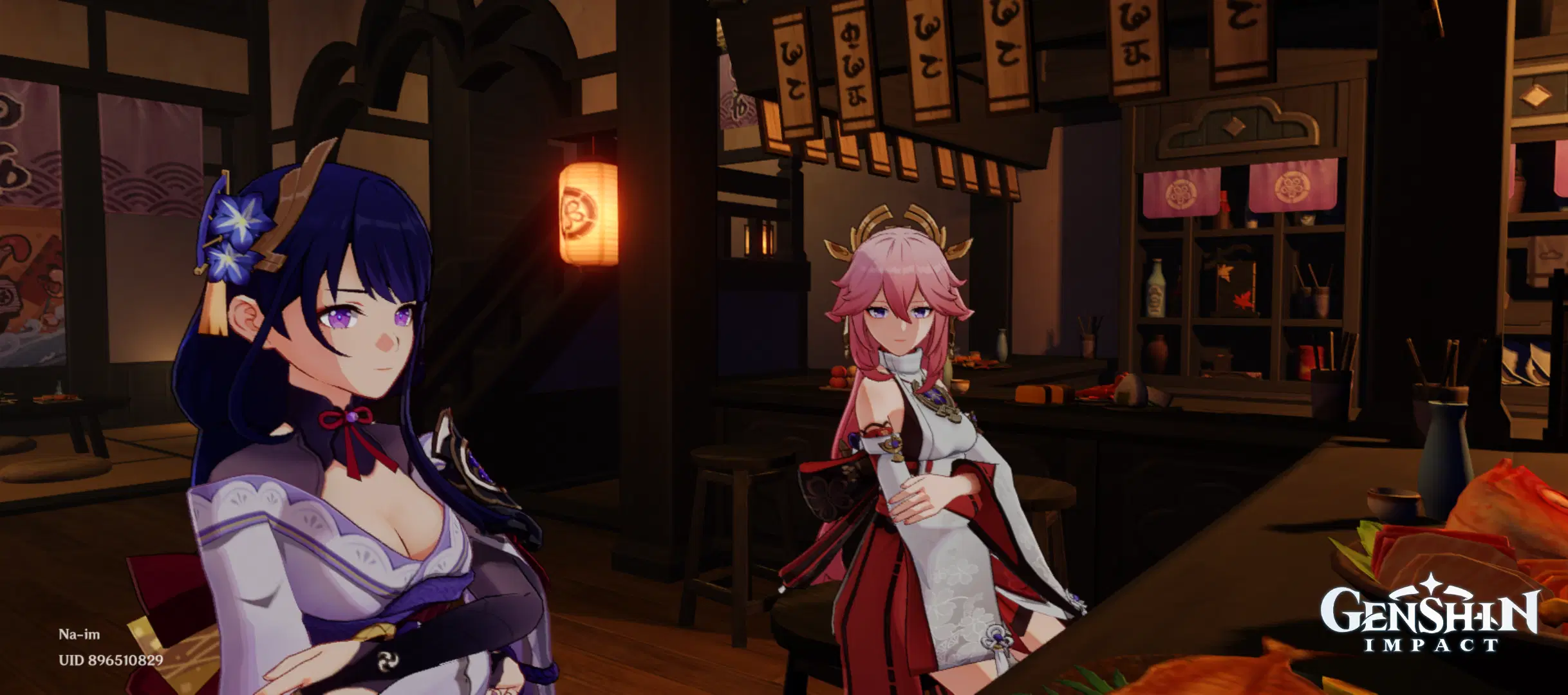 Ei and Miko getting along (and theres Wandere) Genshin Impact | HoYoLAB