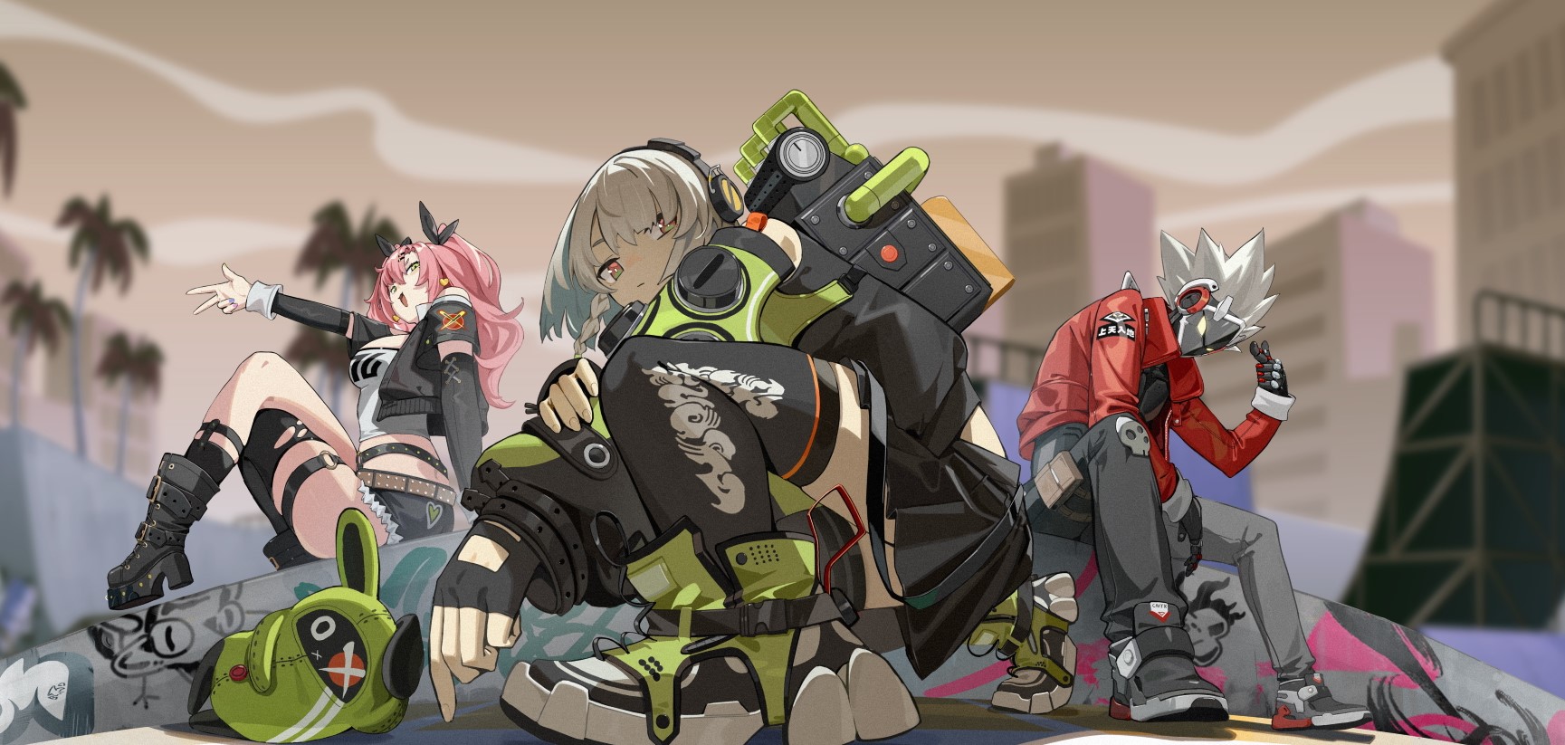 New pc home screen Zenless Zone Zero | HoYoLAB